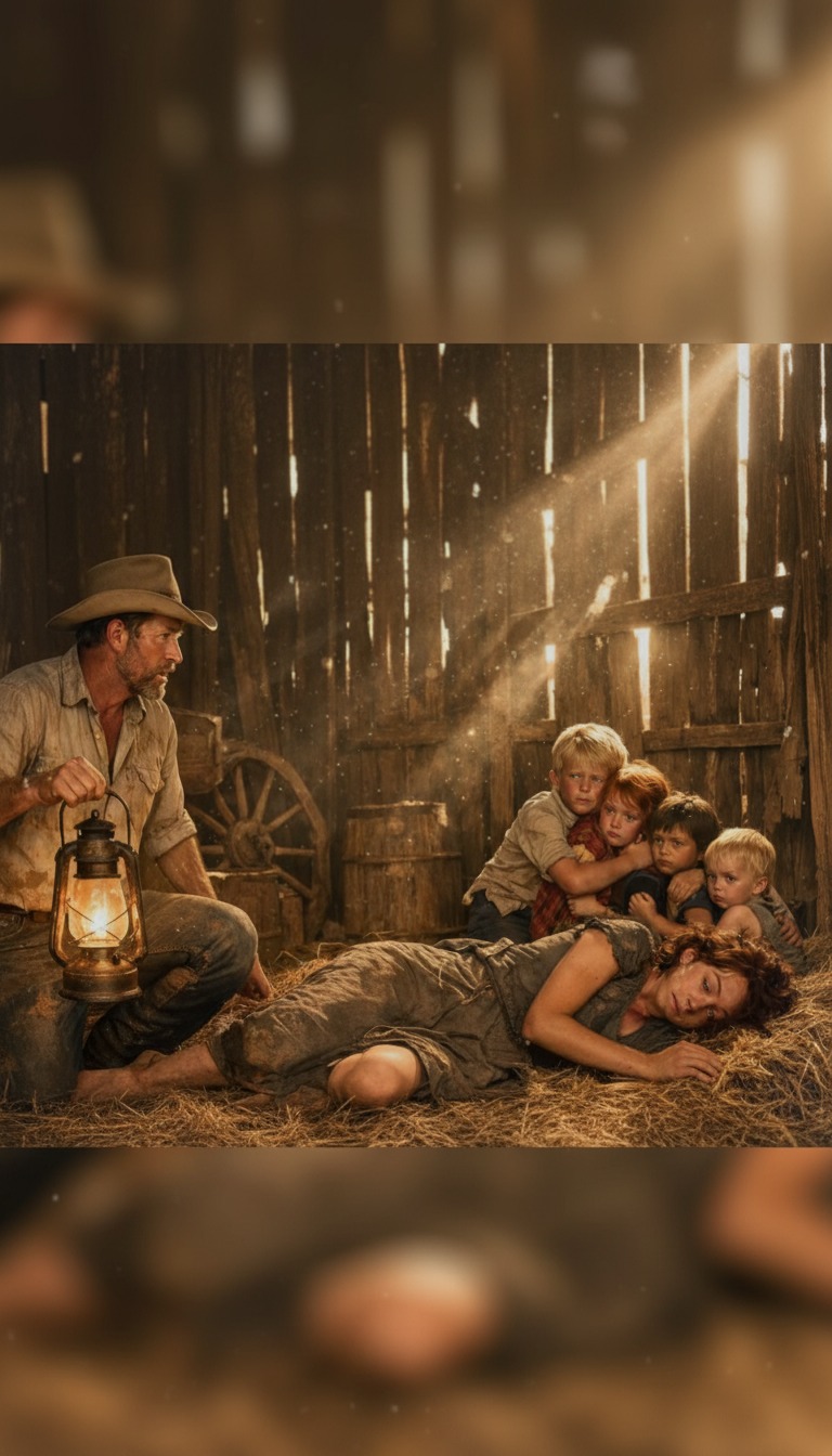 Caleb Thornton dropped to his knees in the dust. His hands, still ...